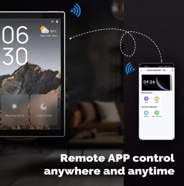 Tuya Display Control Panel | WiFi - Zigbee Touch Switch